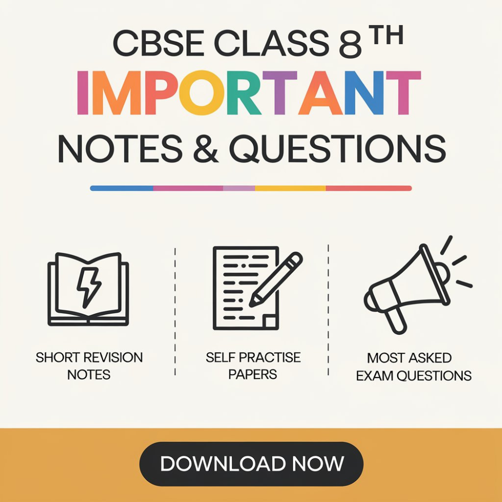 CBSE Class 8 – Important Notes & Questions [PDF] – All Subjects ...