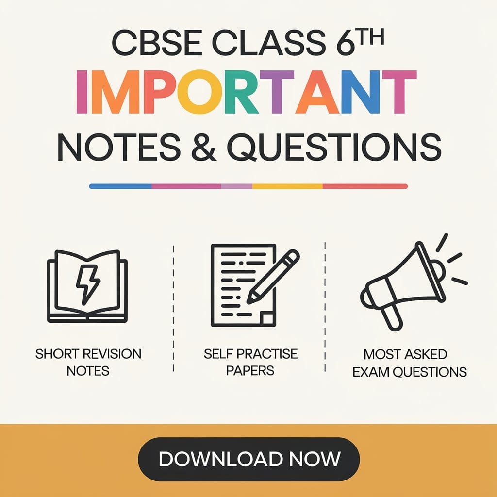 CBSE Class 6 – Important Notes & Questions [PDF] – All Subjects ...